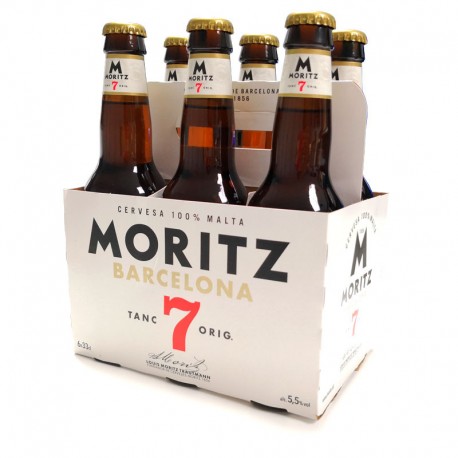 cerveza moritz 7 premium 100% malta| La Tienda Vichy